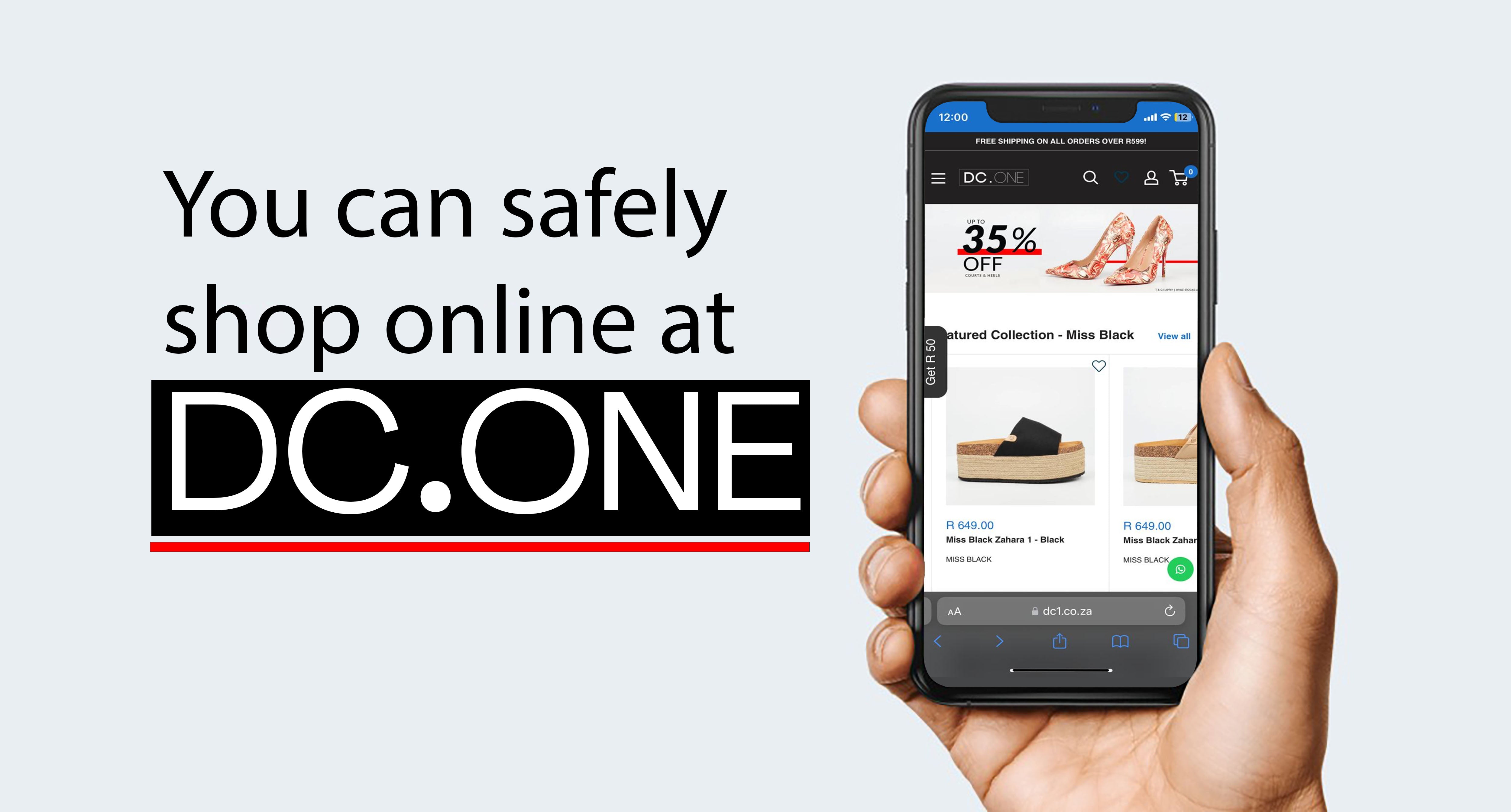 Step by step making online secure payment at DC ONE | DC.ONE