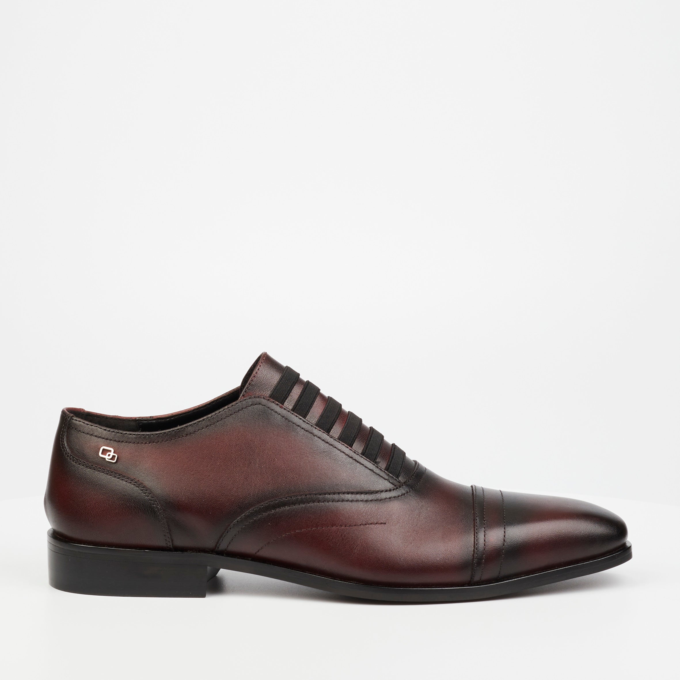 Roberto Morino Mauritzio 26 Leather Formal Shoe - Burgundy | DC.ONE