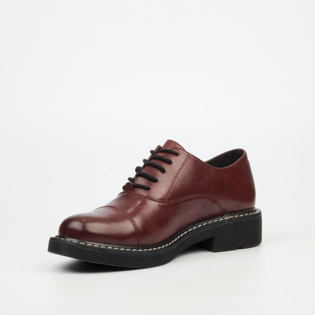 Miss Black Princeton 1 Shoe - Burgundy | DC.ONE