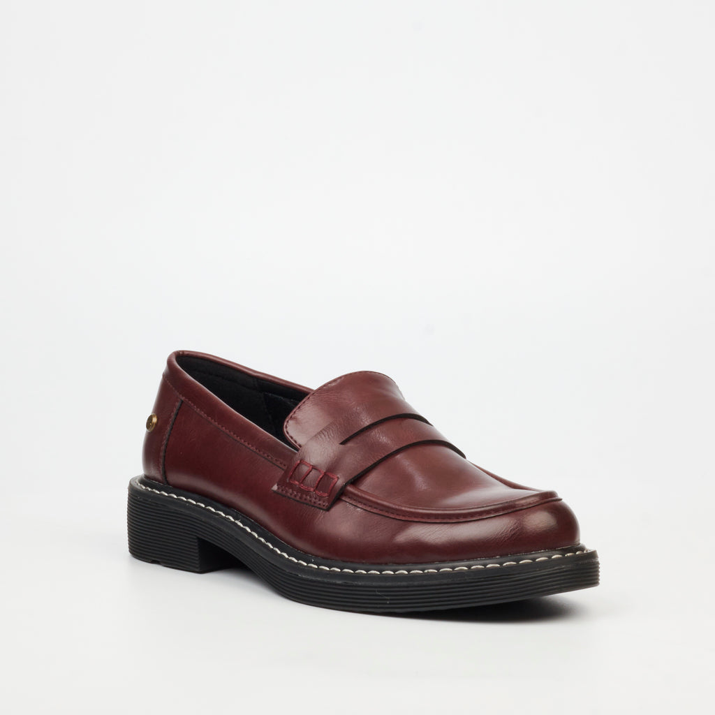 Miss Black Princeton 5 Shoe - Burgundy | DC.ONE